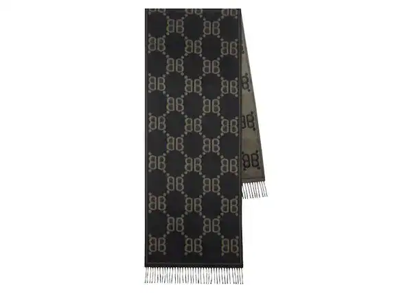 Gucci X Balenciaga The Hacker Project Allover Logo Scarf